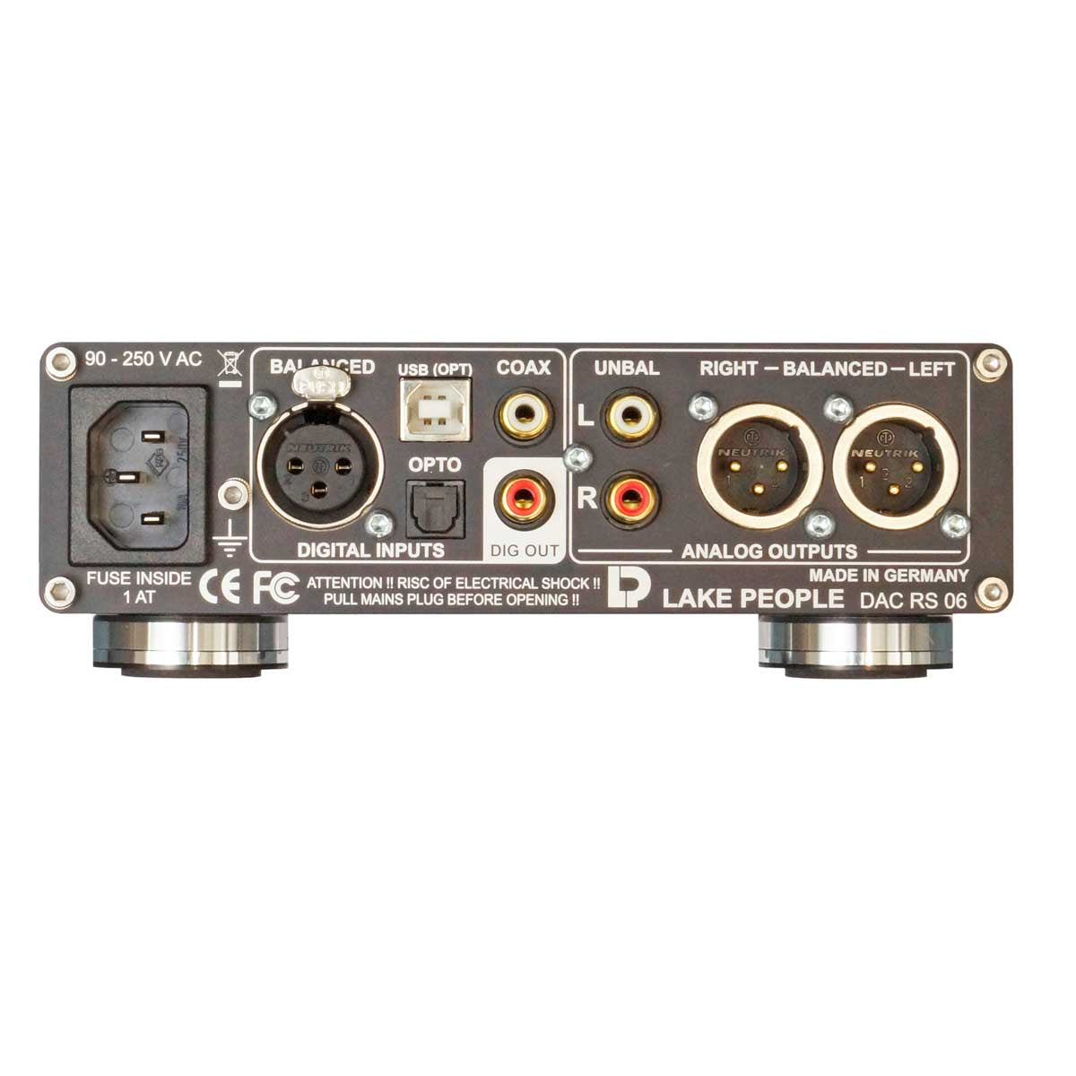 Lake People DAC RS06 - Convertidor D/A - Zococity.es